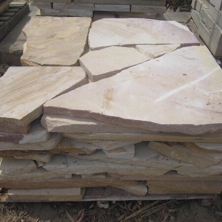 Sandstone Flagging ( crazy pave ) - Sawn