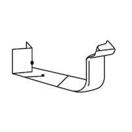 Quad 125 Gutter Cast Angle Ext - COLORBOND®