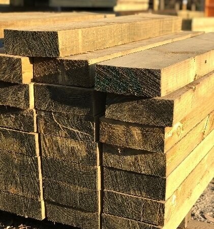 Treated Pine Rough Sawn Wet H4