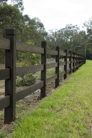 Hardwood Fence Posts - Morticed