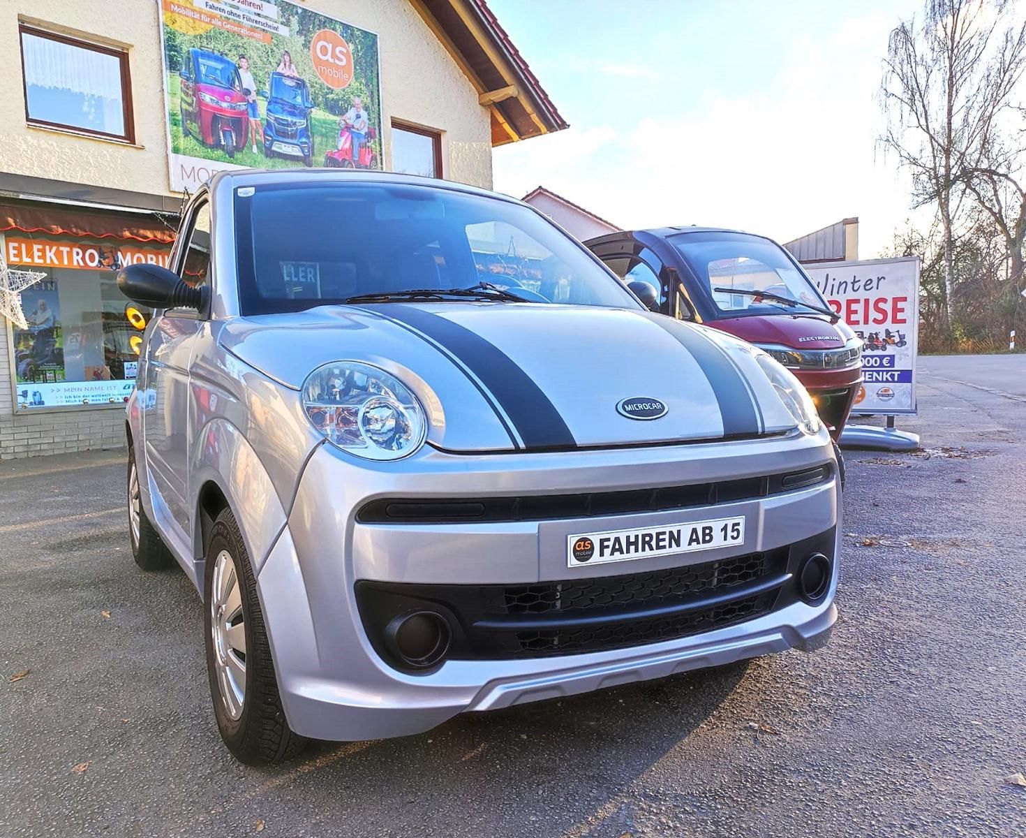 Microcar M-GO | DIESEL Mopedauto, Miniauto | Alternative zu Ligier ...