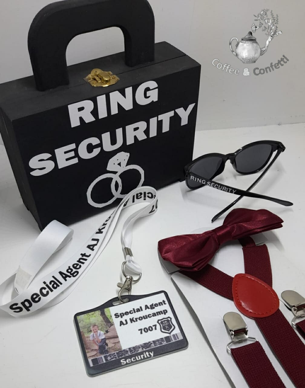 Ring bearer / ring security