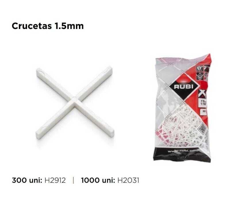 CRUCETAS PVC GRAI 15 MM (B 1000)