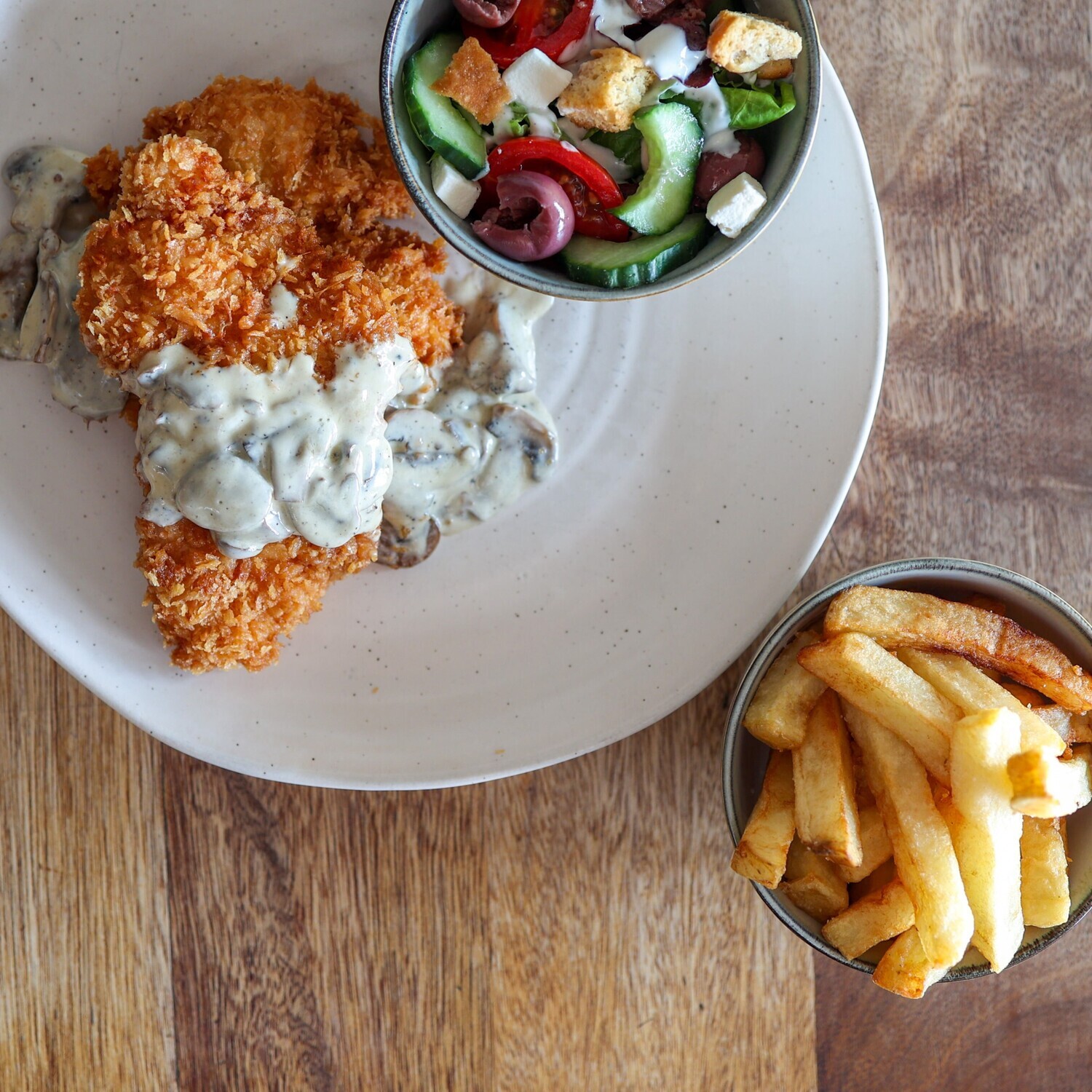 Sunbird Restaurant | Take away | Chicken Schnitzel & Fries