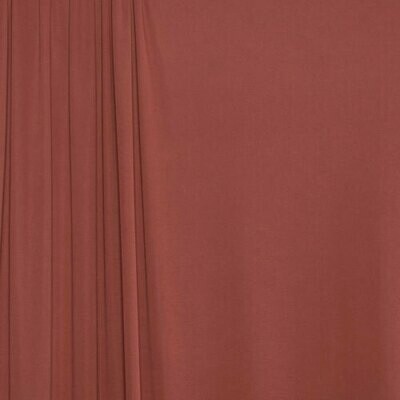 Polynosic Rayon Knit - Brick Red | Shop