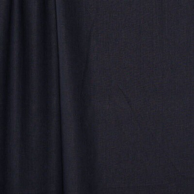 Medium-Weight Linen - Navy - END CUT | Shop