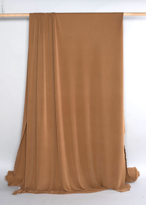 Polynosic/Spandex Knit - Pecan | Shop