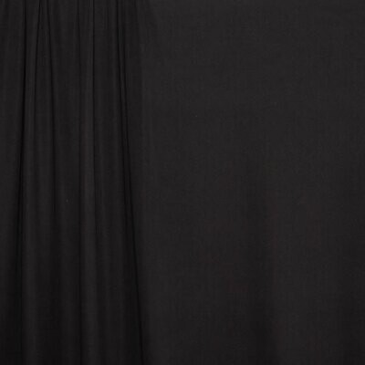 Polynosic/Spandex Knit - Black | Shop