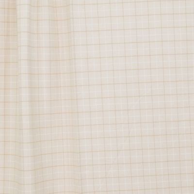 Cotton Flannel - Beige Plaid | Shop