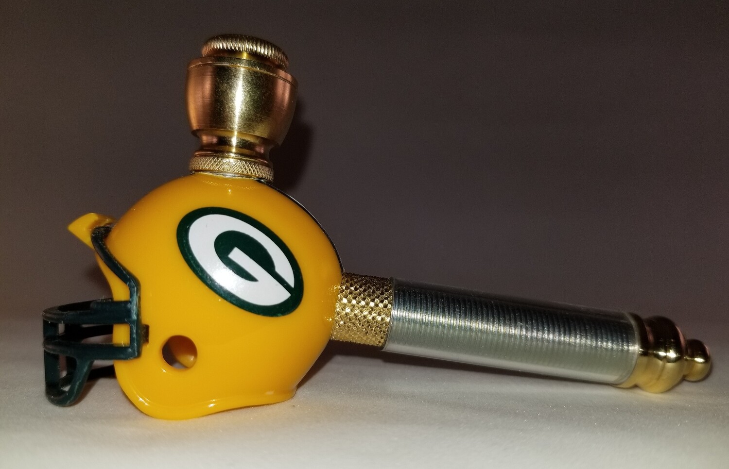 Green Bay Packers Pocket Mini Helmet Pipe Free Shipping