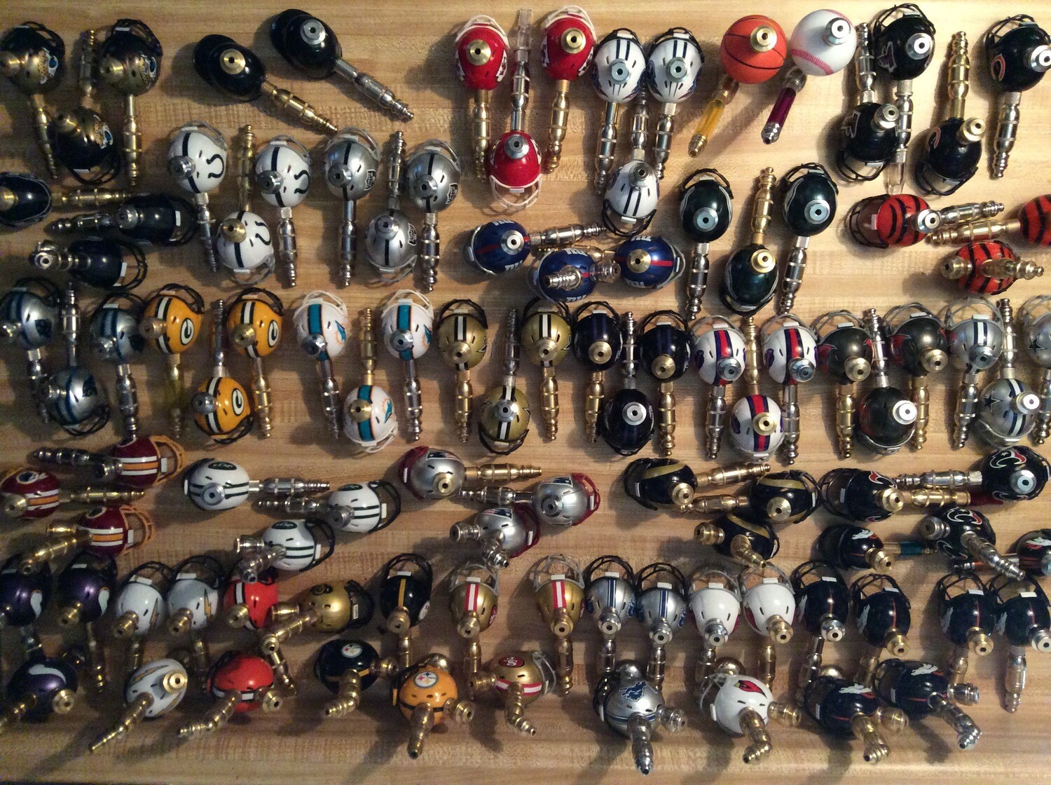 FOOTBALL HELMET SMOKING PIPES