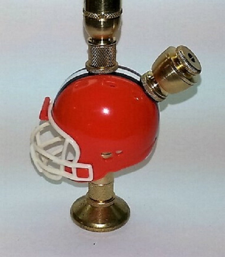 Cleveland Browns Helmet Pipe Stand Alone Design