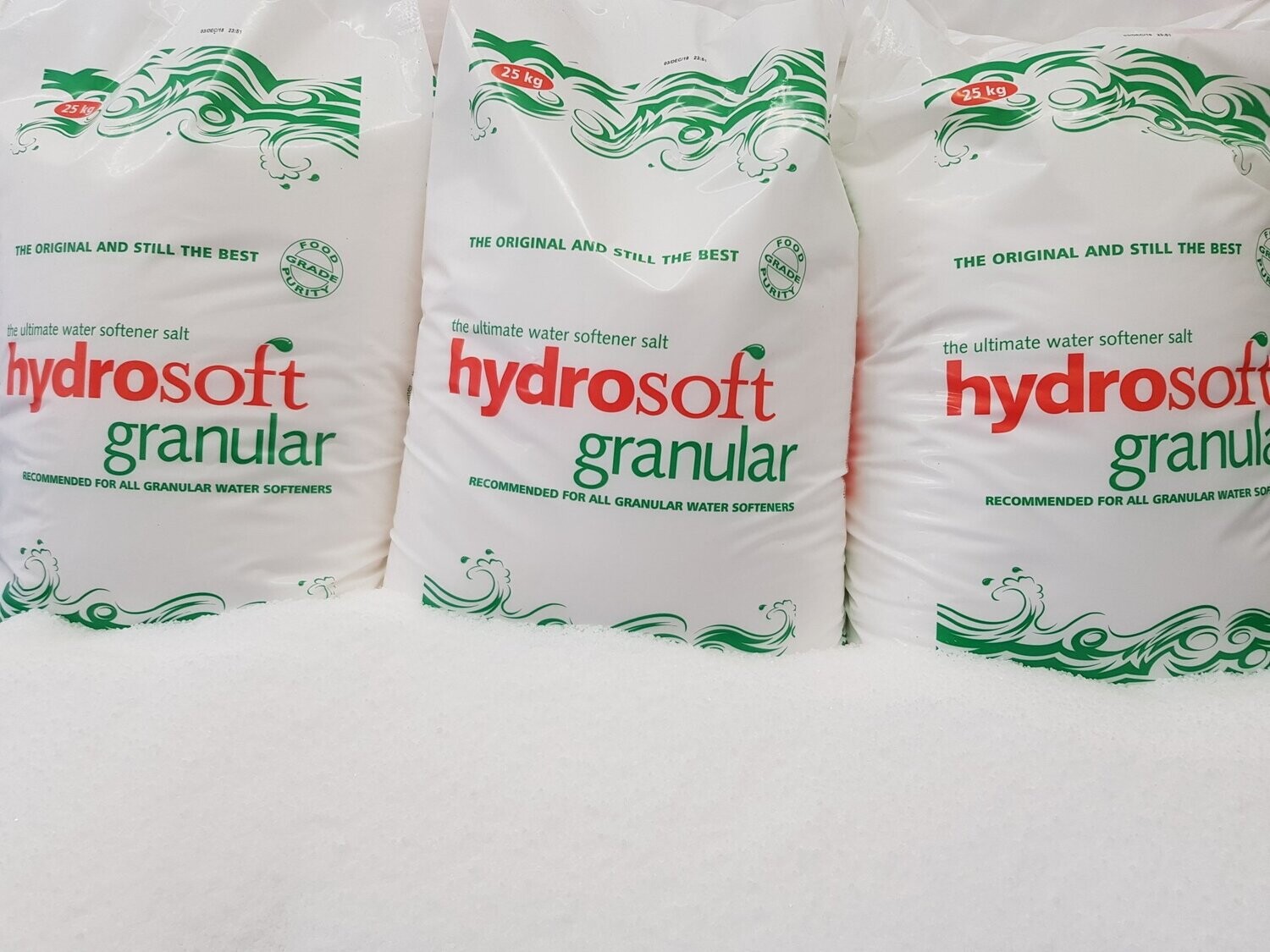 Hydrosoft Granular Salt (Granules) 25kg & 10kg Bags
