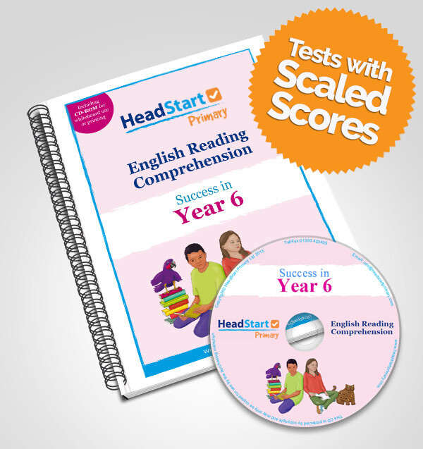 Year 6 English Reading Comprehension (Tests with Scaled Scores) | Buy ...