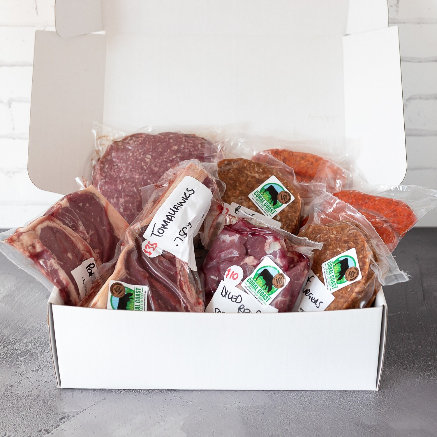 Grass Fed Beef Box - Store - Coral Coast beef