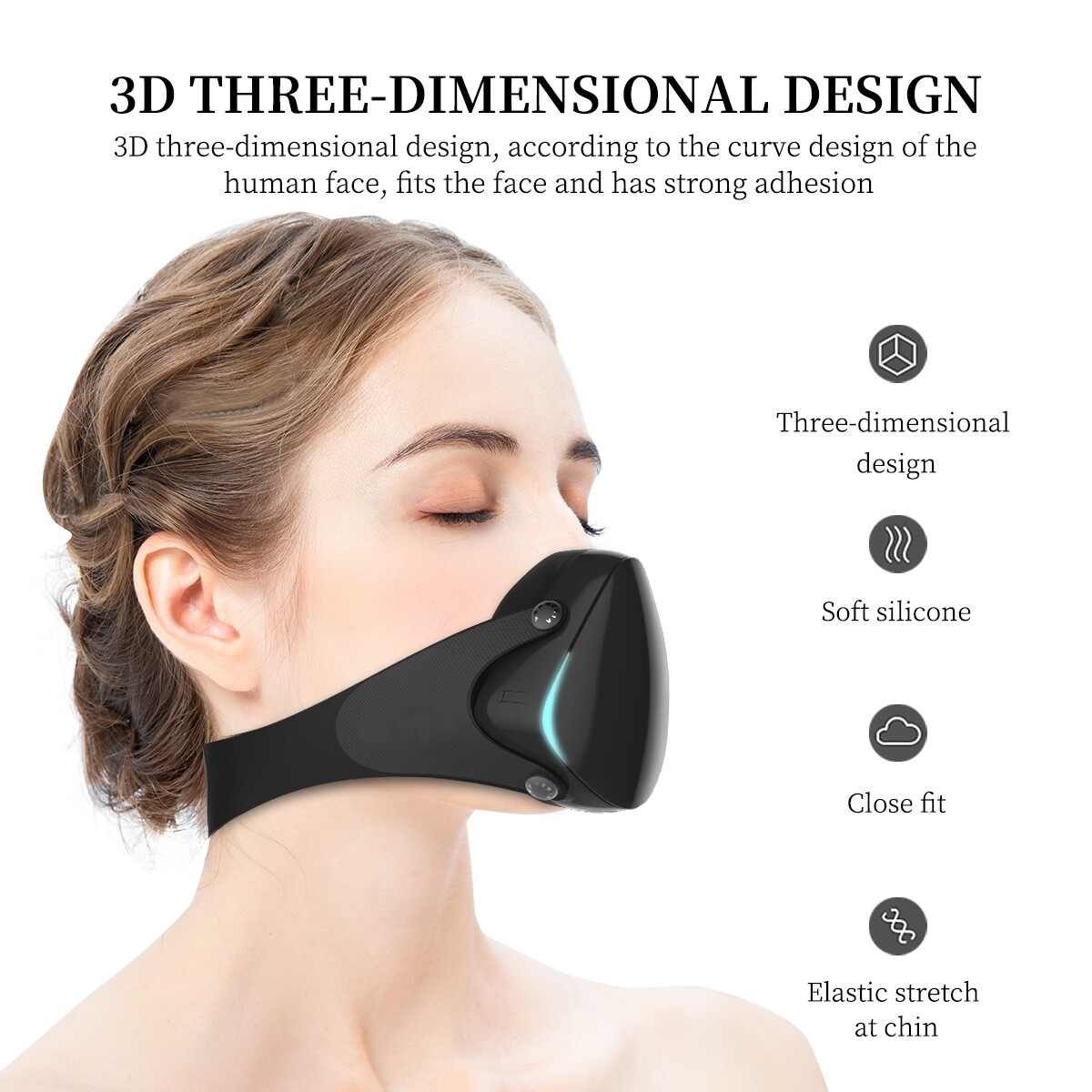 Electric Mask With Hepa Filter Smart Mask N95