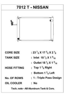 CSF Triple-Pass high-performance all-aluminum radiator + AC Condenser ...