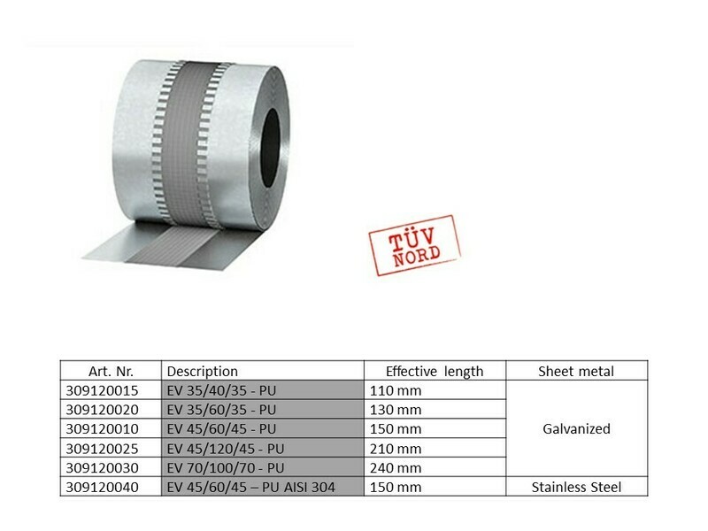 Flexible Duct Connector-Fibreglass/PU - Fasteners & Speciality Hardware ...