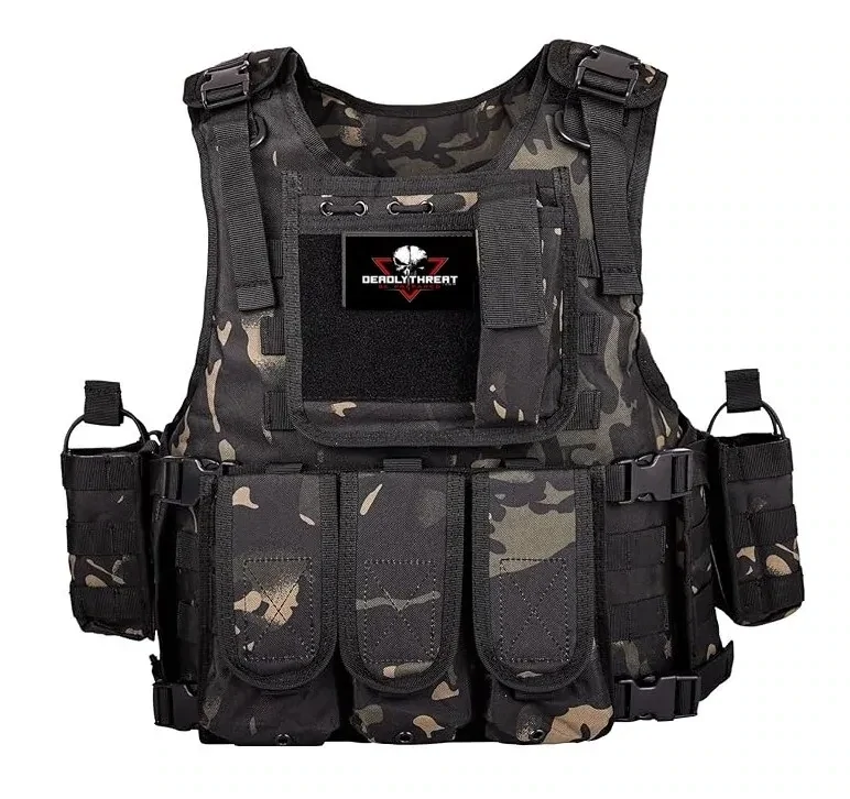 Force Recon Ghost Camo Tactical Vest Plate Carrier