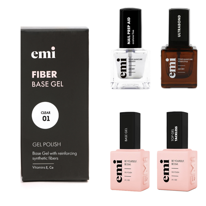 BIAB set (Fiber Base gel)