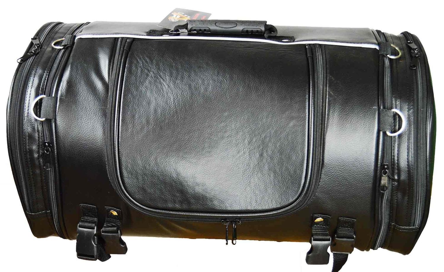 VS365 Vance leather Trunk Bag with Expandable Sides - Blackbeard's ...