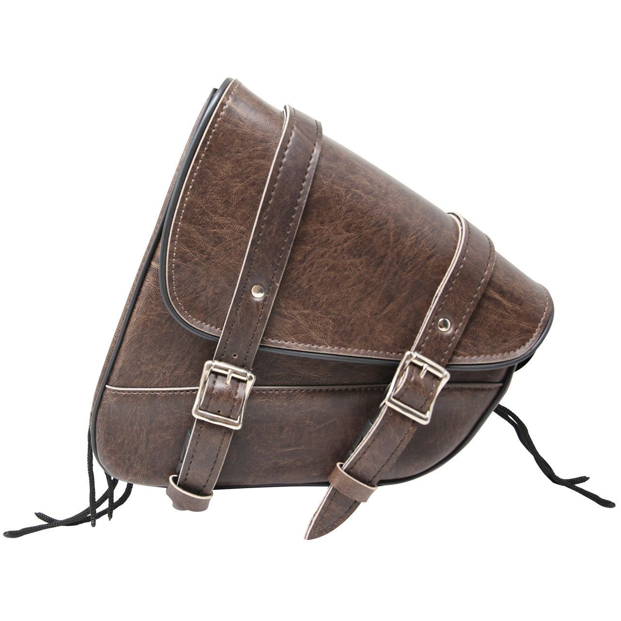 VS152DB L Vance Leather Swing Arm Bag Left Side Distressed Brown ...