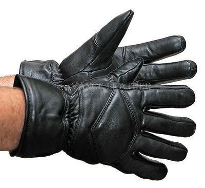 VL431 Vance Leather Lined Lamb Skin Mid-Length Gauntlet Gloves ...