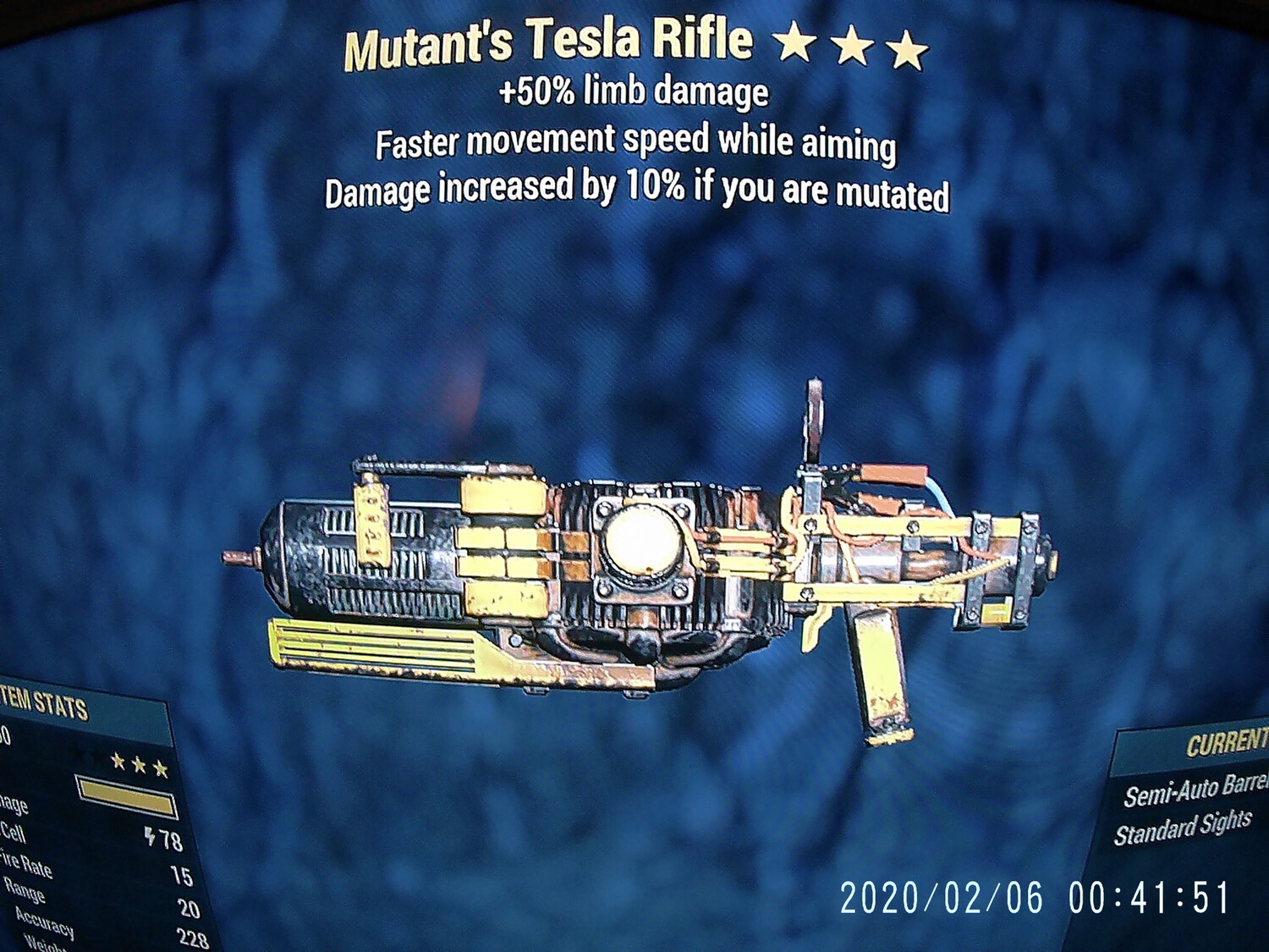Mutant 50/FMS Tesla Rifle