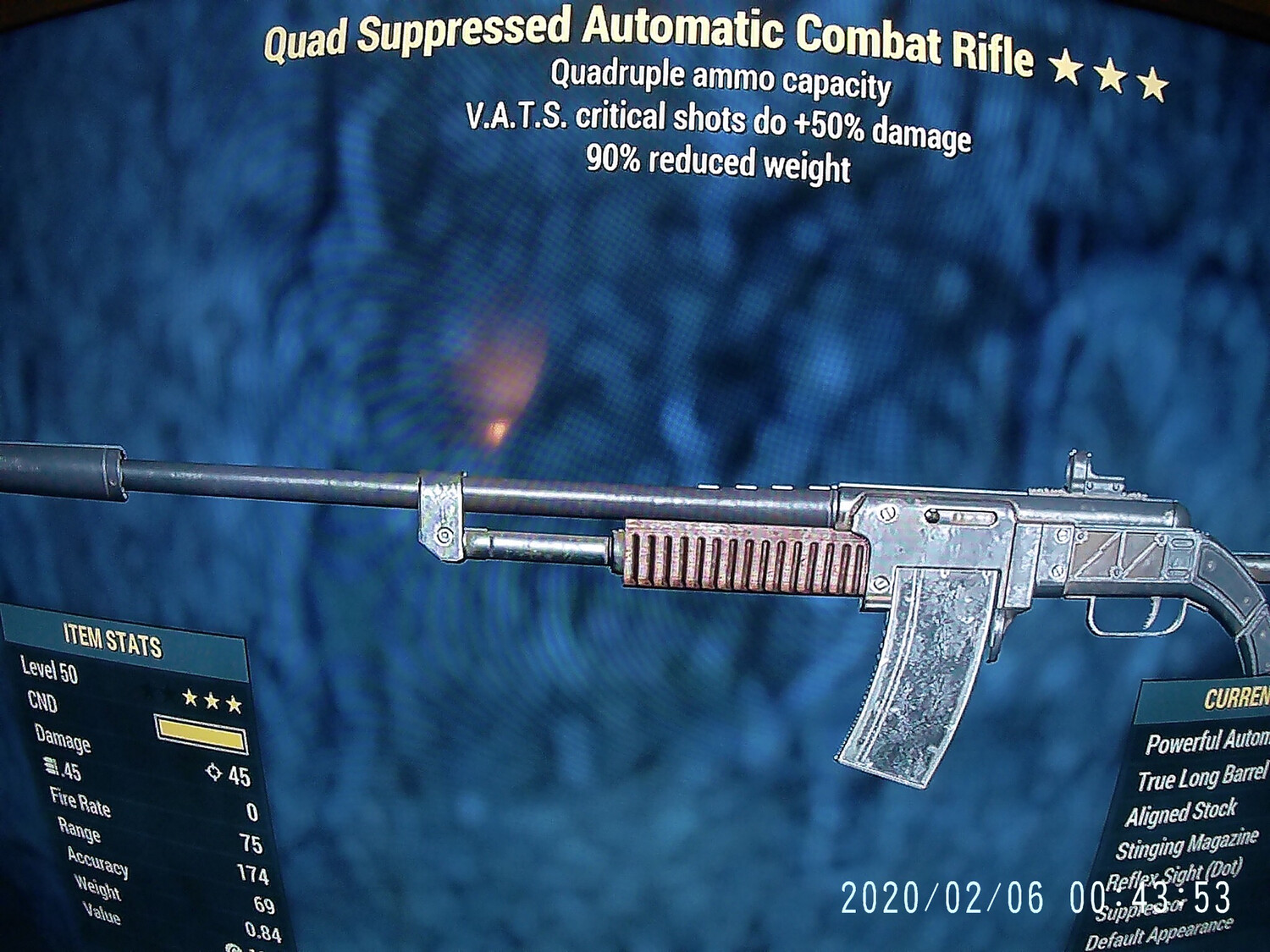 Quad 50/90 Combat Rifle