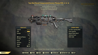 Enclave Plasma Rifles + MODS