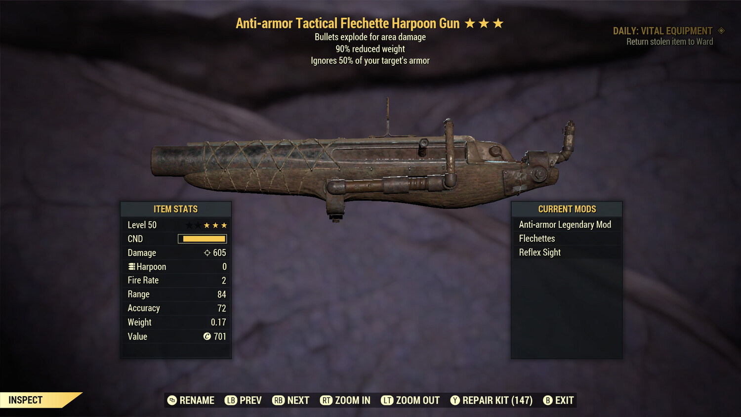 Legacy Anti Armor Explosive 90 Harpoon Gun