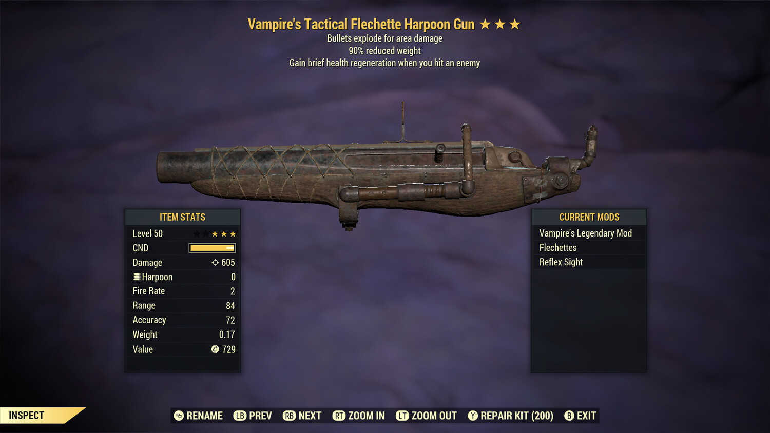Legacy Vampire Explosive 90 Harpoon Gun
