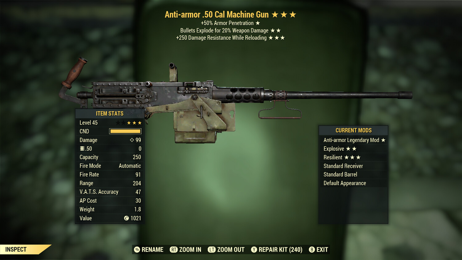 Anti Armor Explosive 250 50-cal Machine Gun