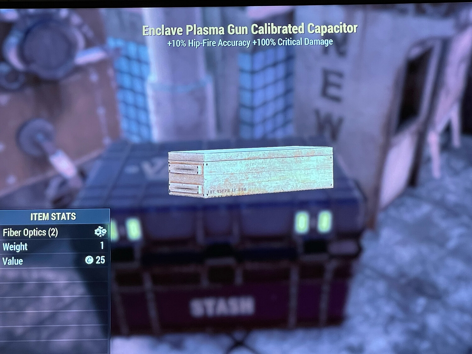 Enclave Plasma Gun Calibrated Capacitor