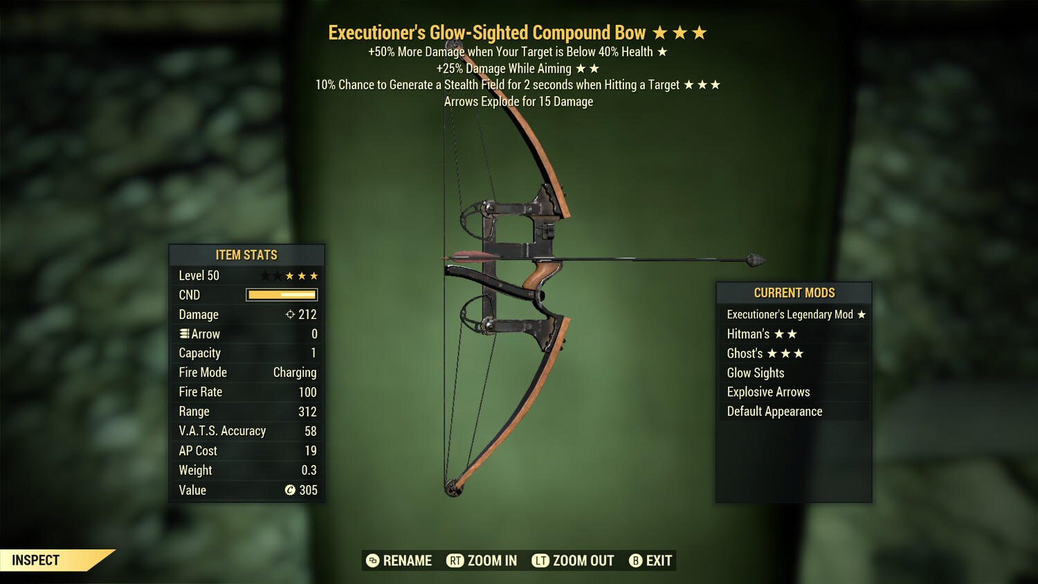 Executioners 25A/Stealth Compound Bow