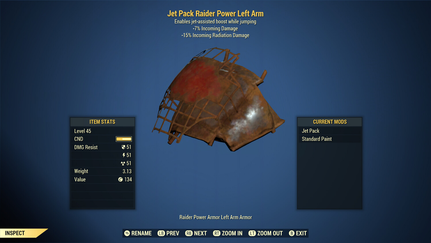 Legacy Jetpack Raider LA (unrolled)