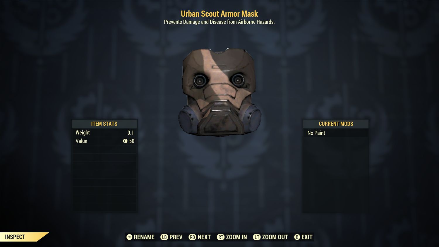 Legacy Reversed Paint Urban Scout Mask
