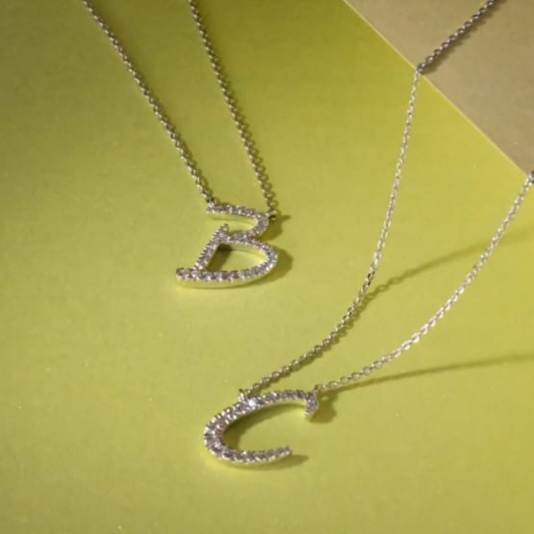 Carat & More | TWIG Personalized Alphabet Diamond Necklace