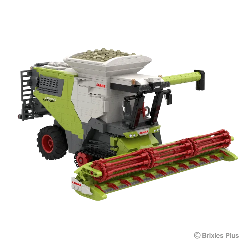 BRIXIES Plus CLAAS LEXION 8900 TERRA TRAC, 1512 Bausteine