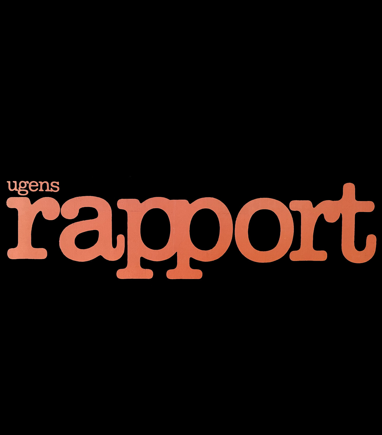 Ugens Rapport '72 - '90