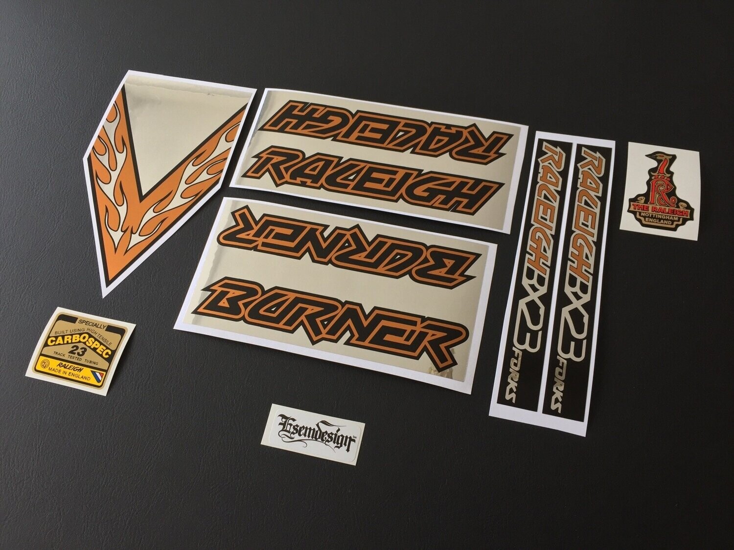 Mk1 Chrome Burner Decal Set