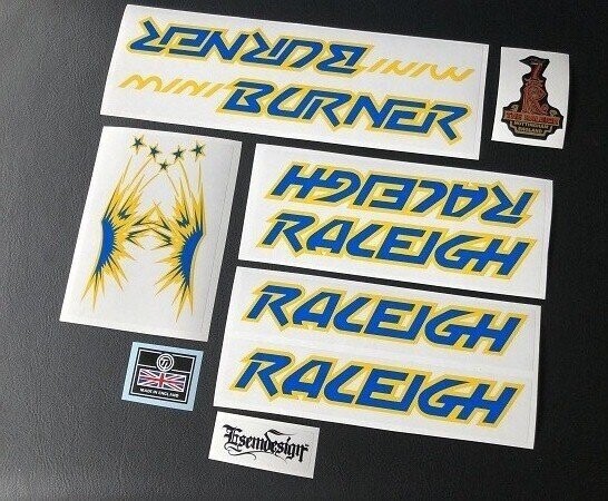 Mini Burner Decals and Pad Sets