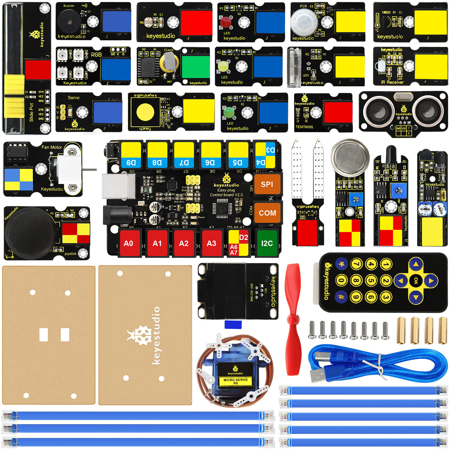 Maker Learning Kit for Arduino (Arduino board not included)