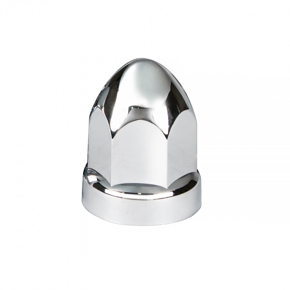Rig Tough 33mm Chrome Plastic Bullet Nut Cover | Commerical Truck Parts ...