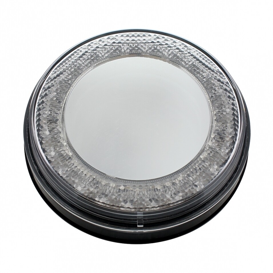 United Pacific 4" Round White 24 LED Mirage Back-Up Light | Commerical ...