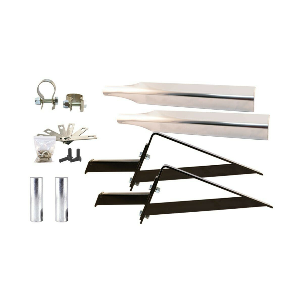 Trux Accessories Heavy-Duty Half Fender Mounting Kit w/ Adjustable ...