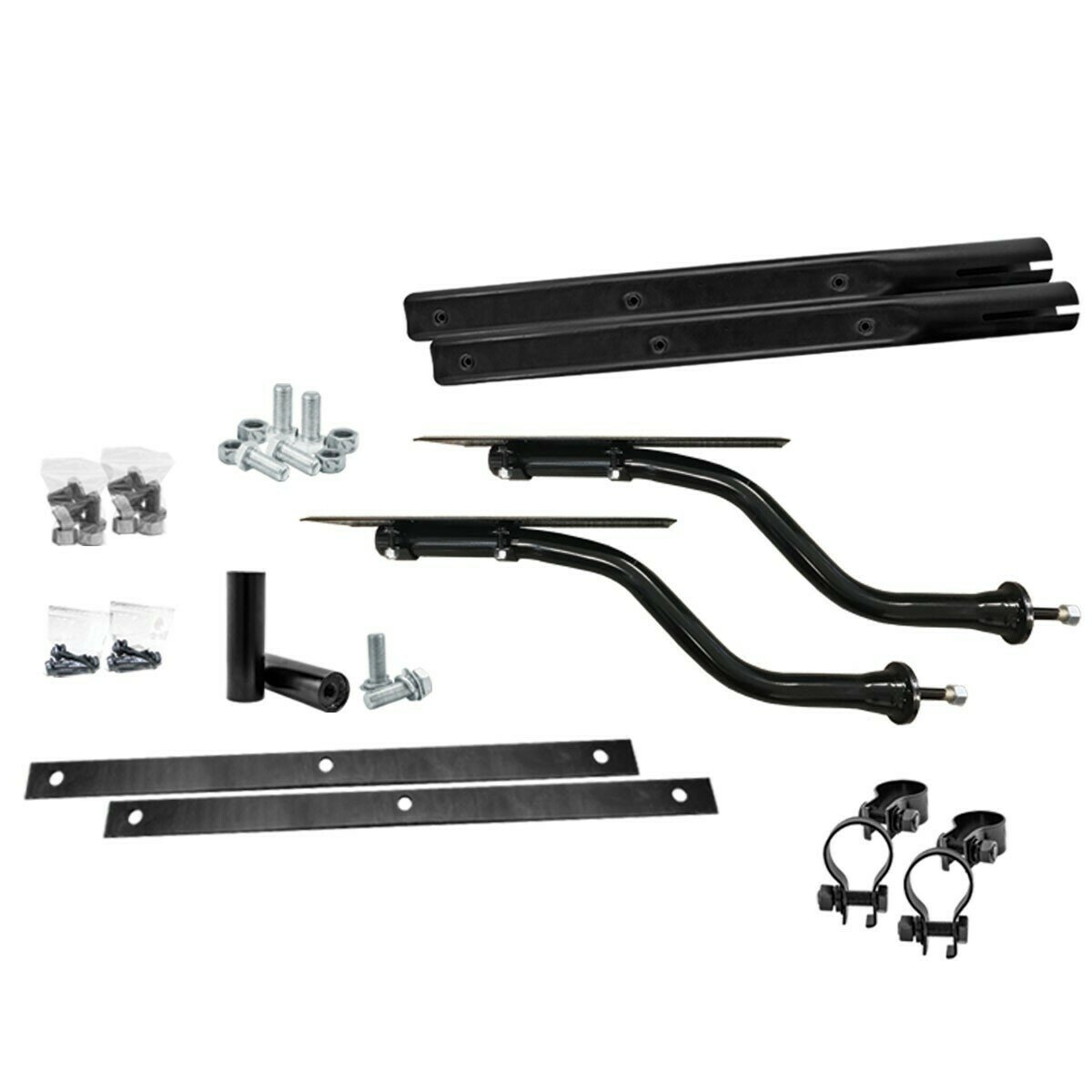 Trux Accessories Black Half Fender Mounting Kit w/ Swivel Fender ...