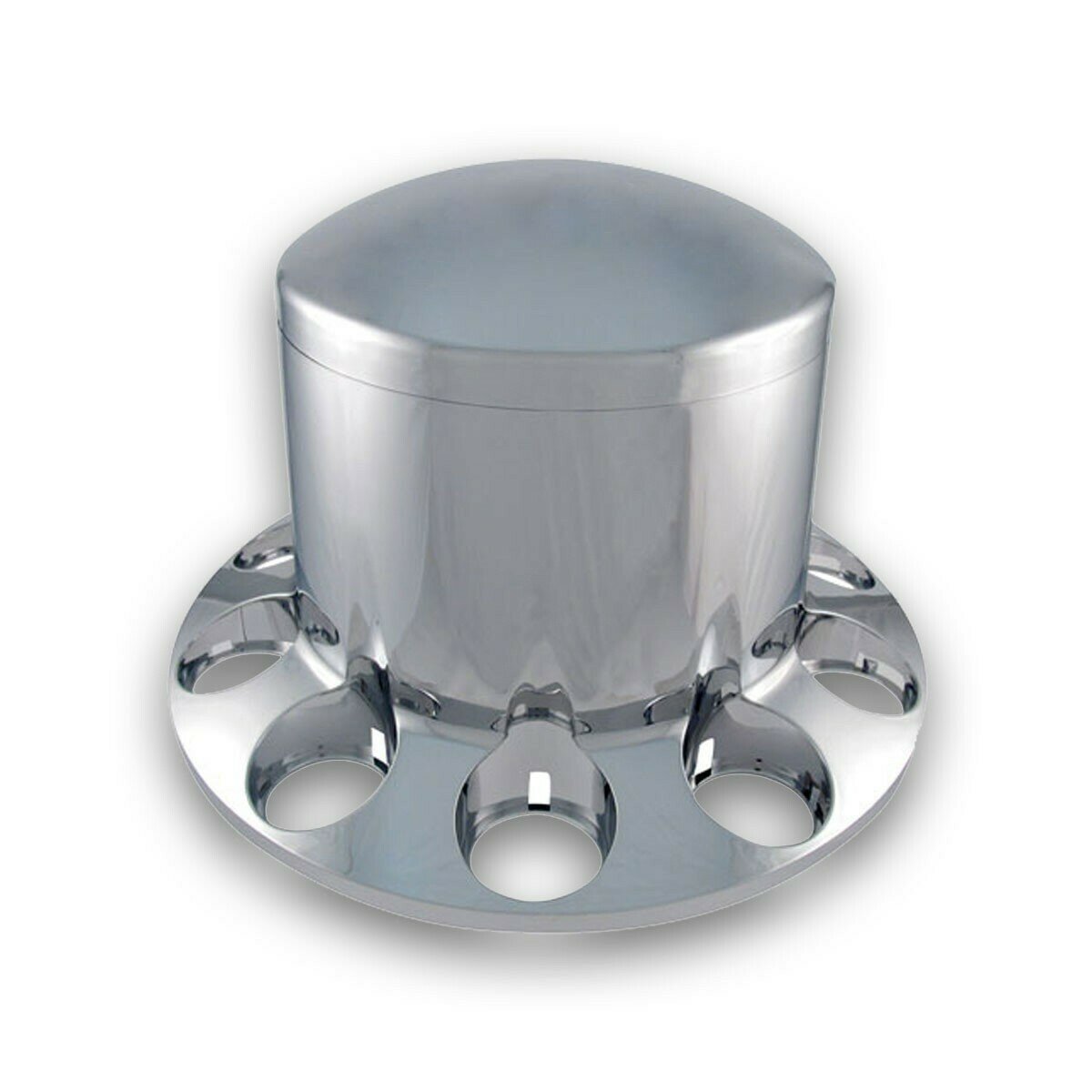 Trux Accessories Chrome Dome Rear Axle Cover w/ Replacement Hubcap ...