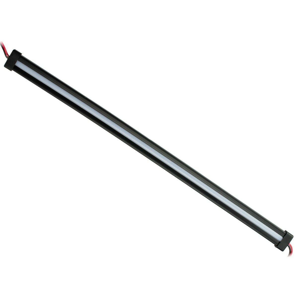 Trux Accessories 12" Clear/Red Auxiliary Center Glow Strip 60 LED Light ...