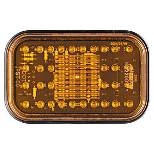 Maxxima 5" Rectangular Amber 44 LED Park/Front Turn Light | Commerical ...